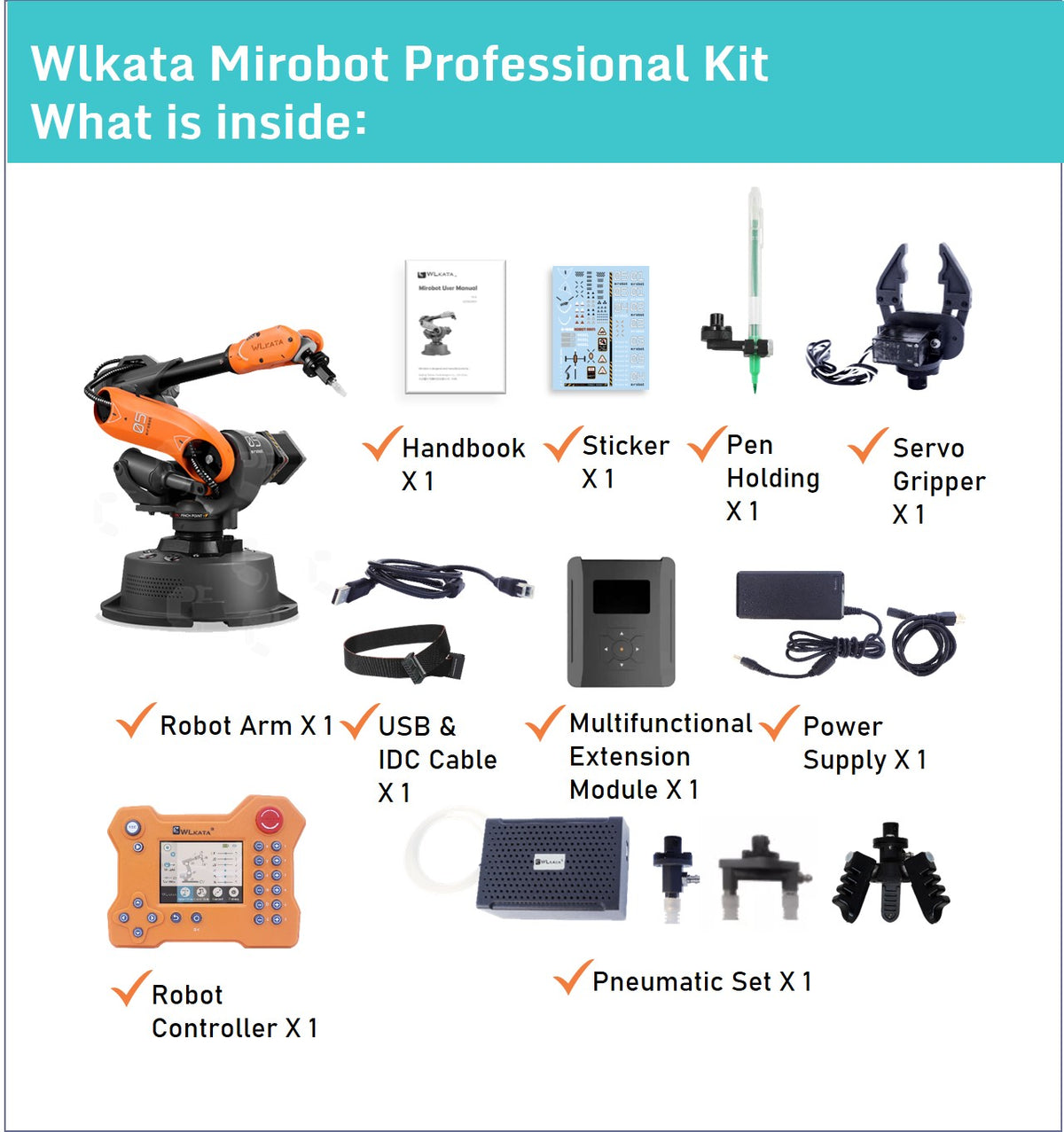 Wlkata robotics arm| desktop educational robotics solutions