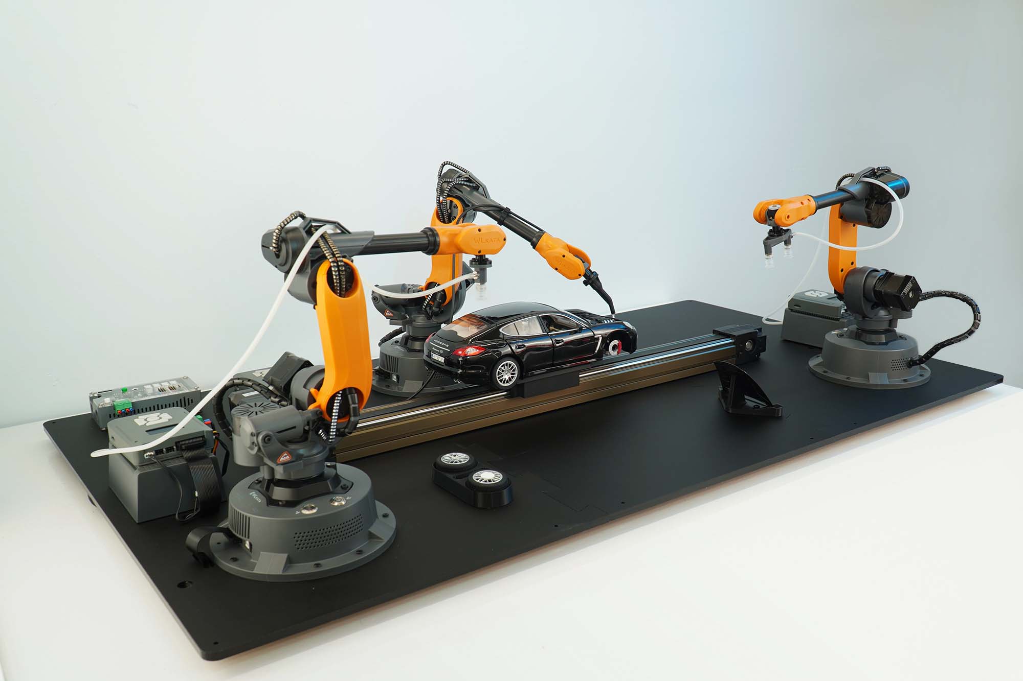 Simulation Robotics Automobile Assembly Line Robotics Training – WLKATA